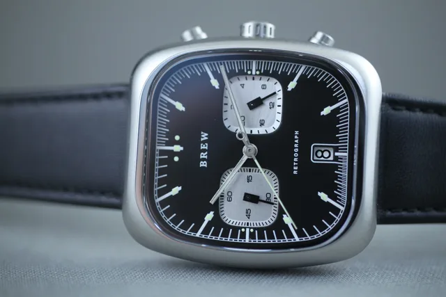 A Caffeinated Chronograph: Hands-On with the Brew Watch Co. Retrograph ...