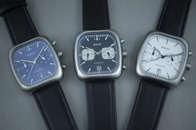A Caffeinated Chronograph: Hands-On with the Brew Watch Co. Retrograph ...