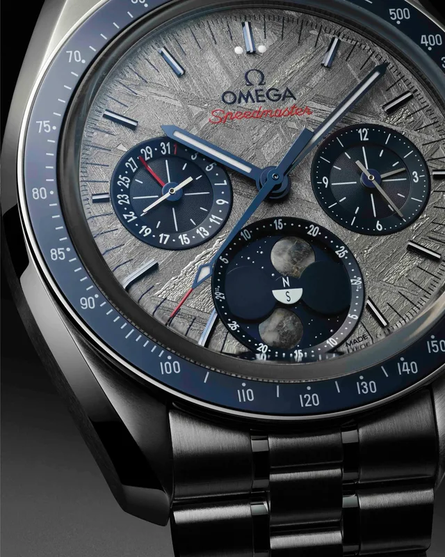 Omega Presents Speedmaster Moonphase Meteorite with Exciting New ...