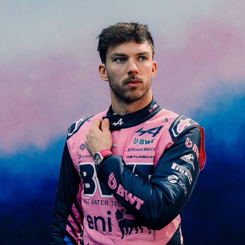 H. Moser Streamliner Alpine Drivers and Mechanics Pink Edition | WatchTime