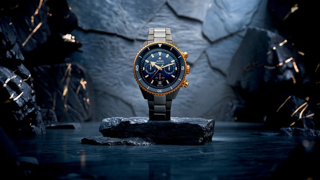 Rado Expands Captain Cook Collection with Blue High-Tech Ceramic ...