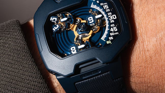Urwerk Introduces the UR-120 Blue Planet | WatchTime